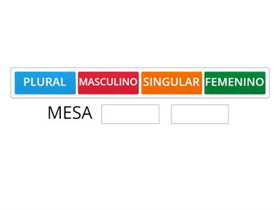 Artículos genero y numero - Recursos didácticos