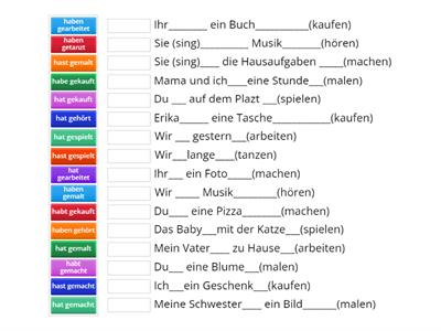Perfekt a2 - Unterrichtsmaterialien