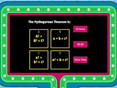 The pythagorean theorem - Teaching resources