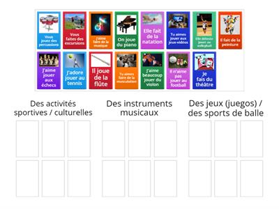 Faire ou jouer - Recursos didácticos