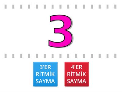 2 sınıf 3 er ritmik sayma - Öğretim kaynakları