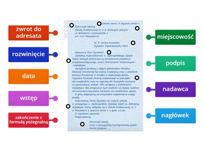 List oficjalny - Materiały dydaktyczne