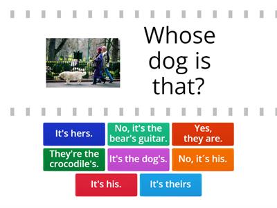 Possession - Teaching resources