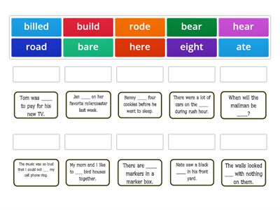 Homophone game - Teaching resources