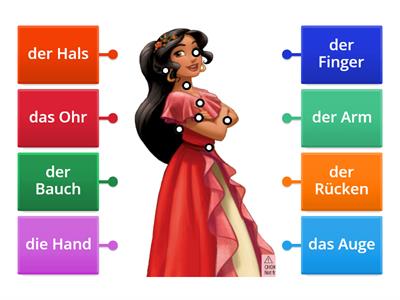 Körperteile - Teaching resources