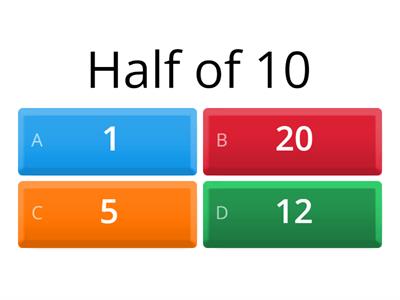 Halving - Teaching resources