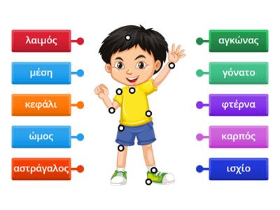 Μερη σωματοσ - Εκπαιδευτικές δραστηριότητες