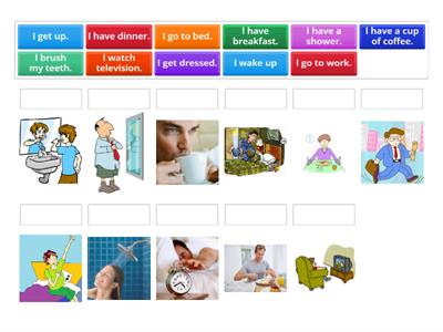 Daily activities - Teaching resources