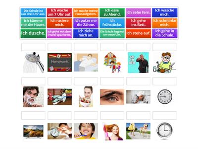 Tagesablauf - Teaching resources