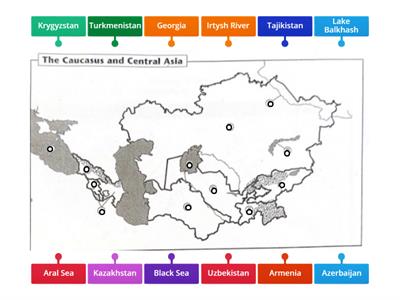 Central asia map - Teaching resources