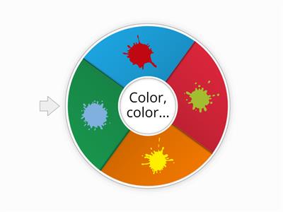 Ruleta de colores y los valores - Recursos didácticos