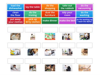 Housework - Teaching resources