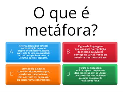 Metáfora - Recursos de ensino
