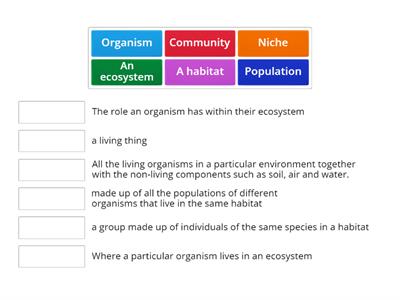 Ecosystem - Teaching resources