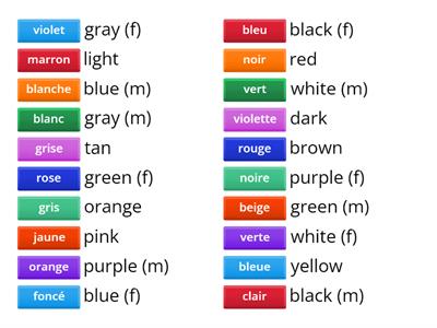 Primary colors - Teaching resources