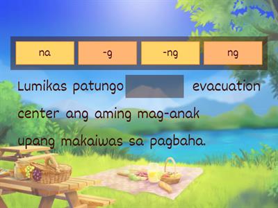 Pang angkop na g ng at na - Aktibidad sa pagtuturo