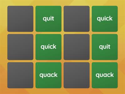 Qu - Teaching resources