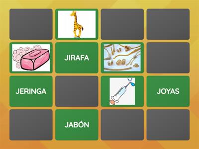 Ge gi je ji - Recursos didácticos