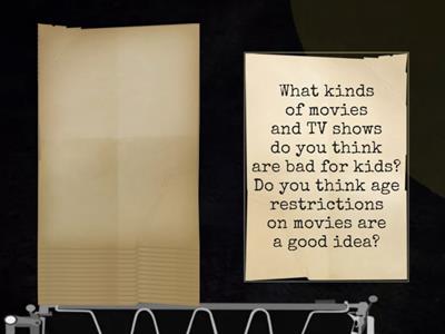 Discussion questions - Teaching resources