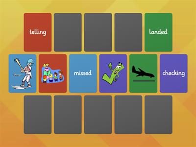 Base words and endings ed ing - Teaching resources