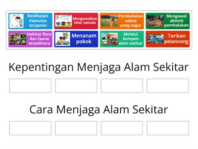 Tahun 2 Kepentingan menjaga alam sekitar - Sumber pengajaran