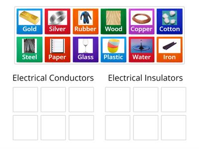 Insulators and conductors game - Teaching resources
