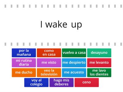 Viva rojo 3 mi rutina diaria - Teaching resources