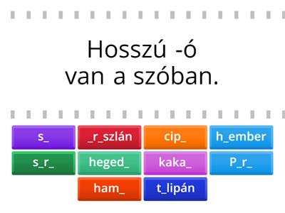 Magánhangzó - Tananyagok