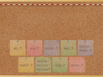 W fragen - Unterrichtsmaterialien