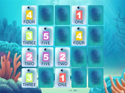 Numbers 1 10 memory game - Recursos didácticos