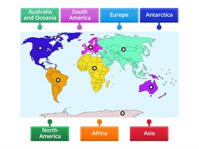 Continents - Teaching resources
