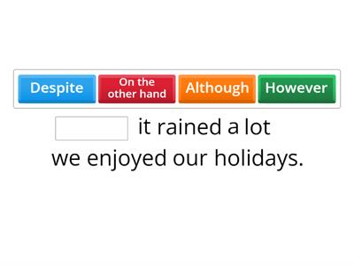 Connectives - Teaching resources