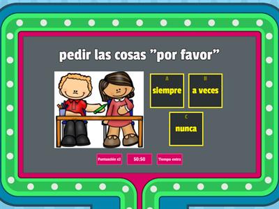 Siempre a veces nunca - Recursos didácticos