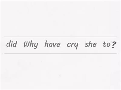 Scrambled sentences - Teaching resources