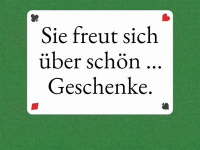 Adjektiven - Unterrichtsmaterialien