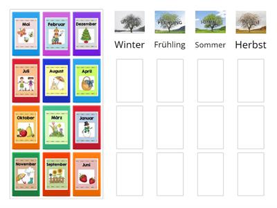 Jahreszeiten - Unterrichtsmaterialien