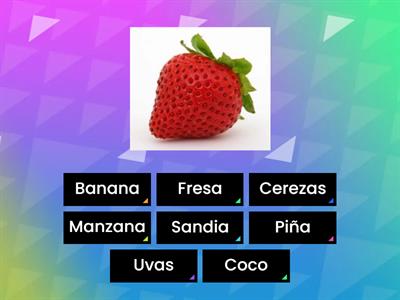 Wordwall frutas - Teaching resources