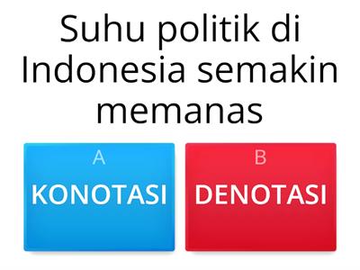 Konotasi dan denotasi - Sumber daya pengajaran