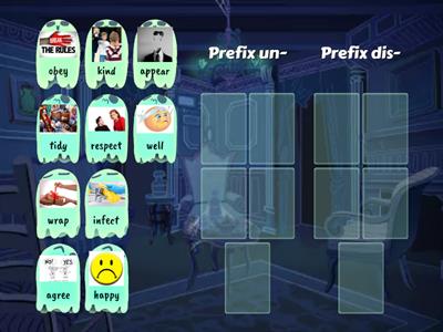 Prefixes un dis mis - Teaching resources
