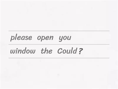 Polite requests - Teaching resources