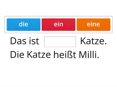 Artikel Bestimmter und unbestimmter im dativ - Навчальні ресурси