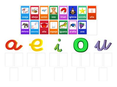 Juegos interactivos las vocales - Recursos didácticos