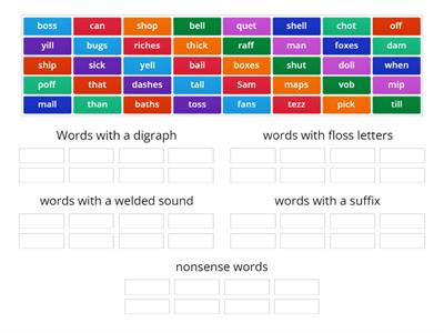 Wilson Step 1 word find - Teaching resources