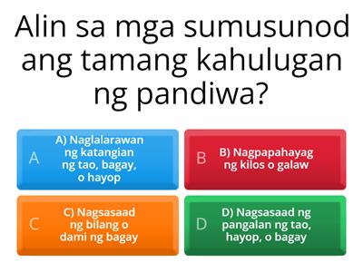 Pandiwa - Teaching resources