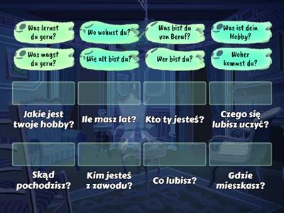 Niemiecki Wer bist du - Materiały dydaktyczne