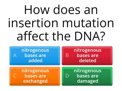 Mutations - Teaching resources