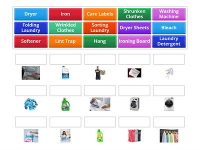 Steps laundry - Teaching resources