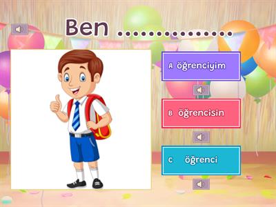 Ben sen o - Öğretim kaynakları