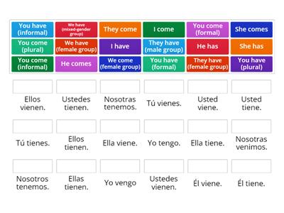 Venir - Teaching resources