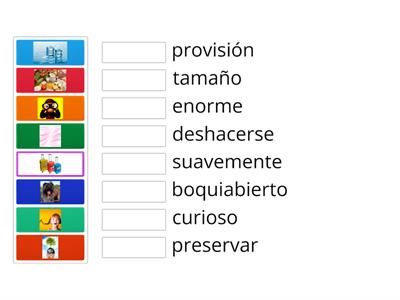Unidad 5 leccion 1 vocabulario - Teaching resources
